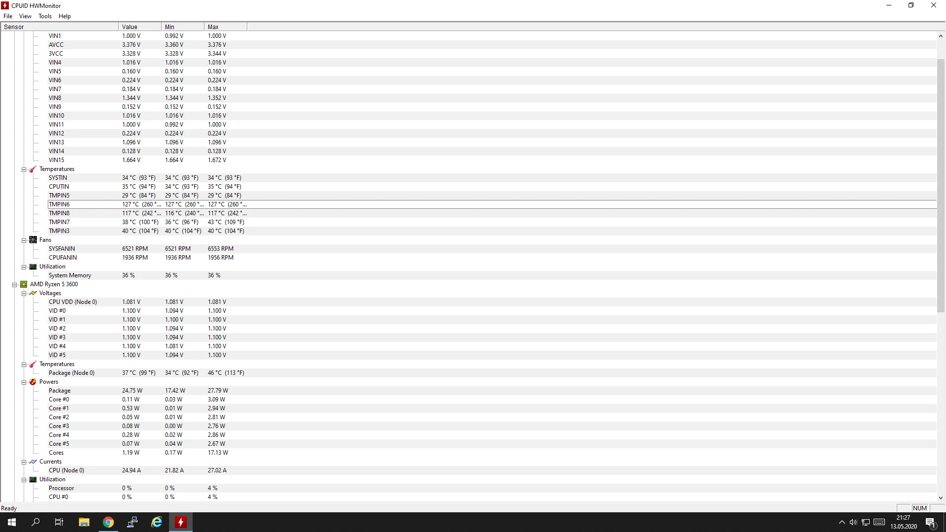 TMPIN 6 aşırı ısınma sorunu | Donanım Arşivi Forum