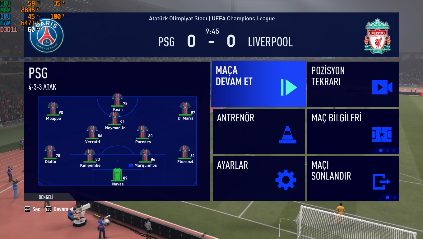 Yardım - FIFA 21 düşük GPU kullanımı | Donanım Arşivi Forum