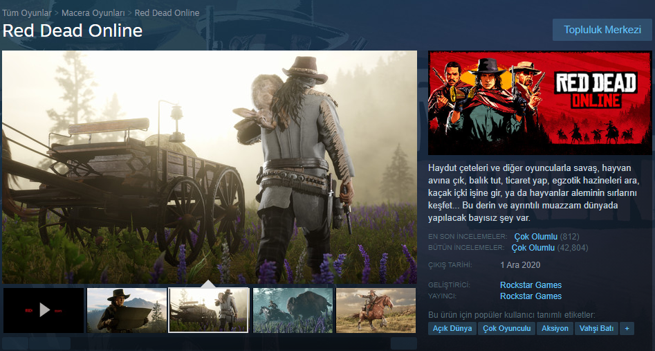 Red Dead Online vs RDR2 arasındaki fark ? | Donanım Arşivi Forum