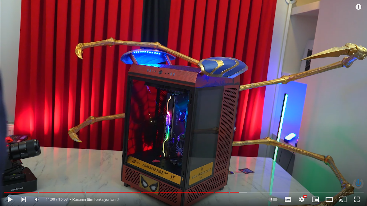 PC Hocası'nın Yaptığı Custom Iron Spider PC | Donanım Arşivi Forum