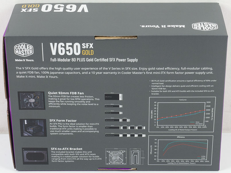 Cooler Master V650 SFX 650 Watt 80+ Gold Tam Modüler 1328 TL | Donanım ...