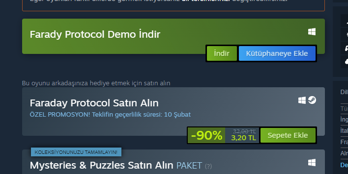 Faraday protocol %90 indirimle 3,20tl | Donanım Arşivi Forum