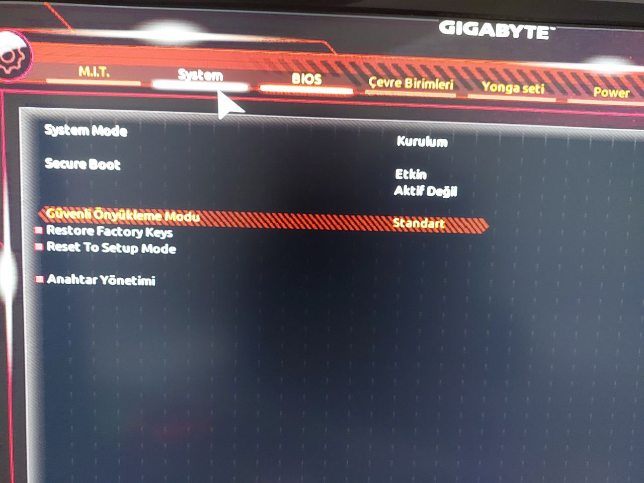 Gigabyte Secure Boot Donanım Arşivi Forum