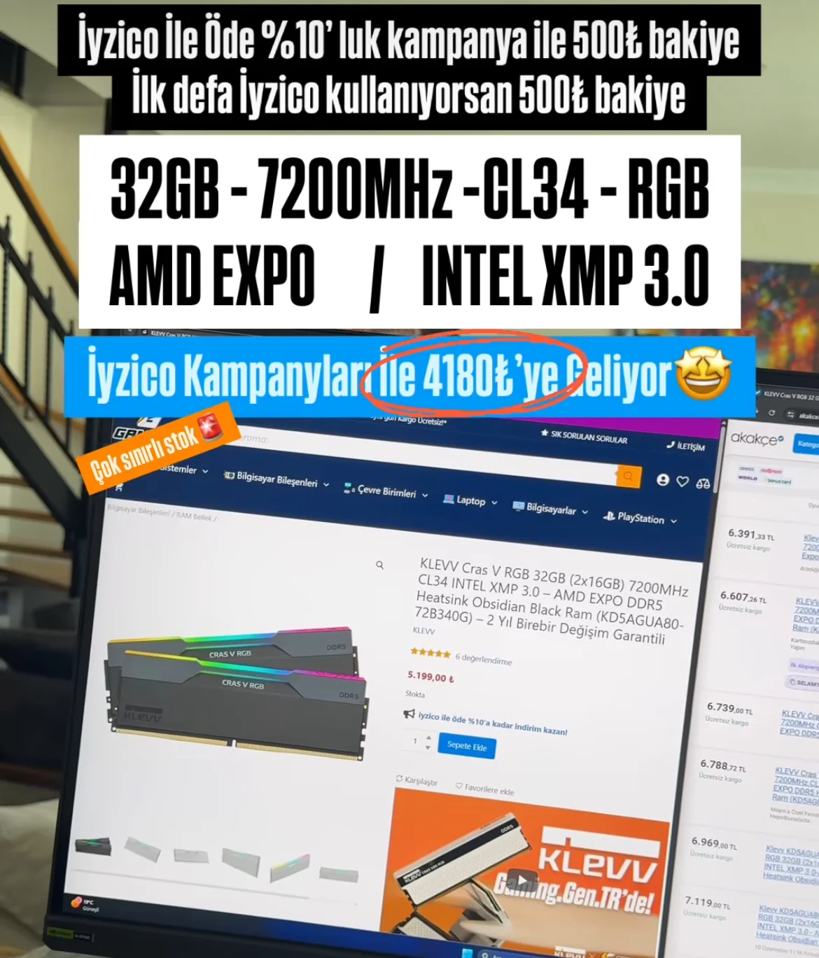 (ram önerisi) 7200mhz cl34 vs 6000mhz cl28 hangisi? | Donanım Arşivi Forum