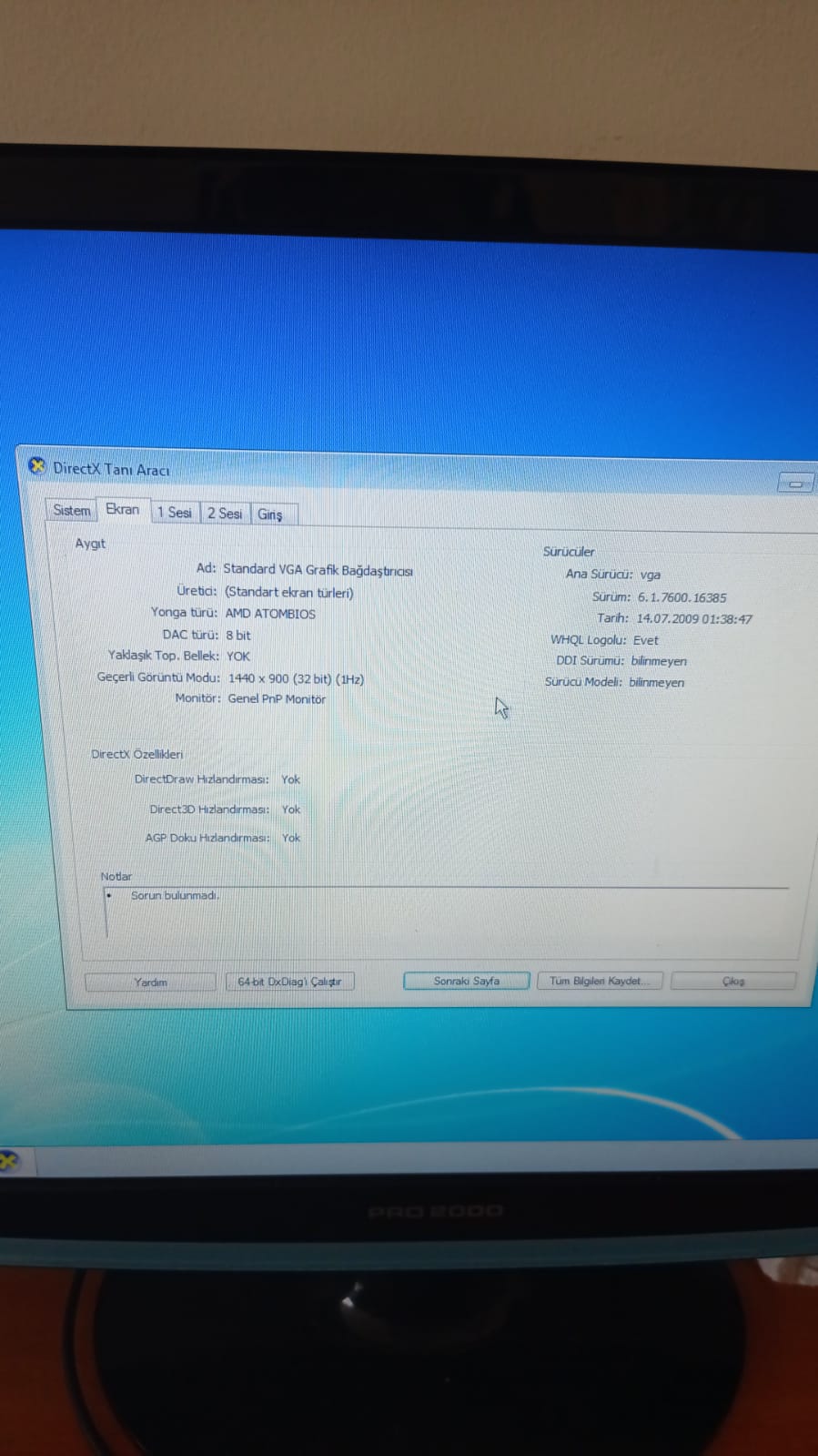 Yardım - amd radeon r7 240 driver | Donanım Arşivi Forum