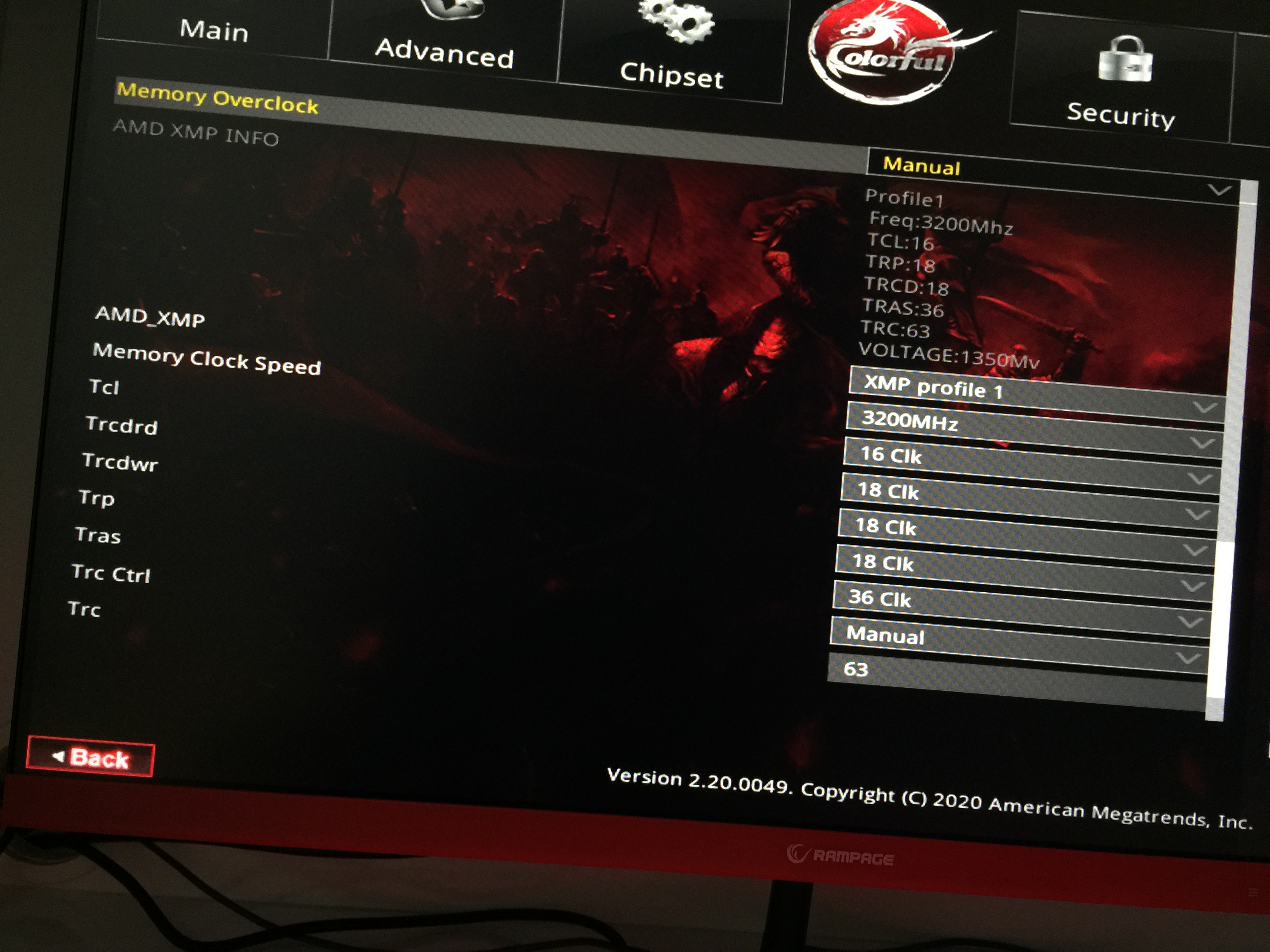 RAM frekansını nasıl yükseltirim (colorful bios) | Donanım Arşivi Forum