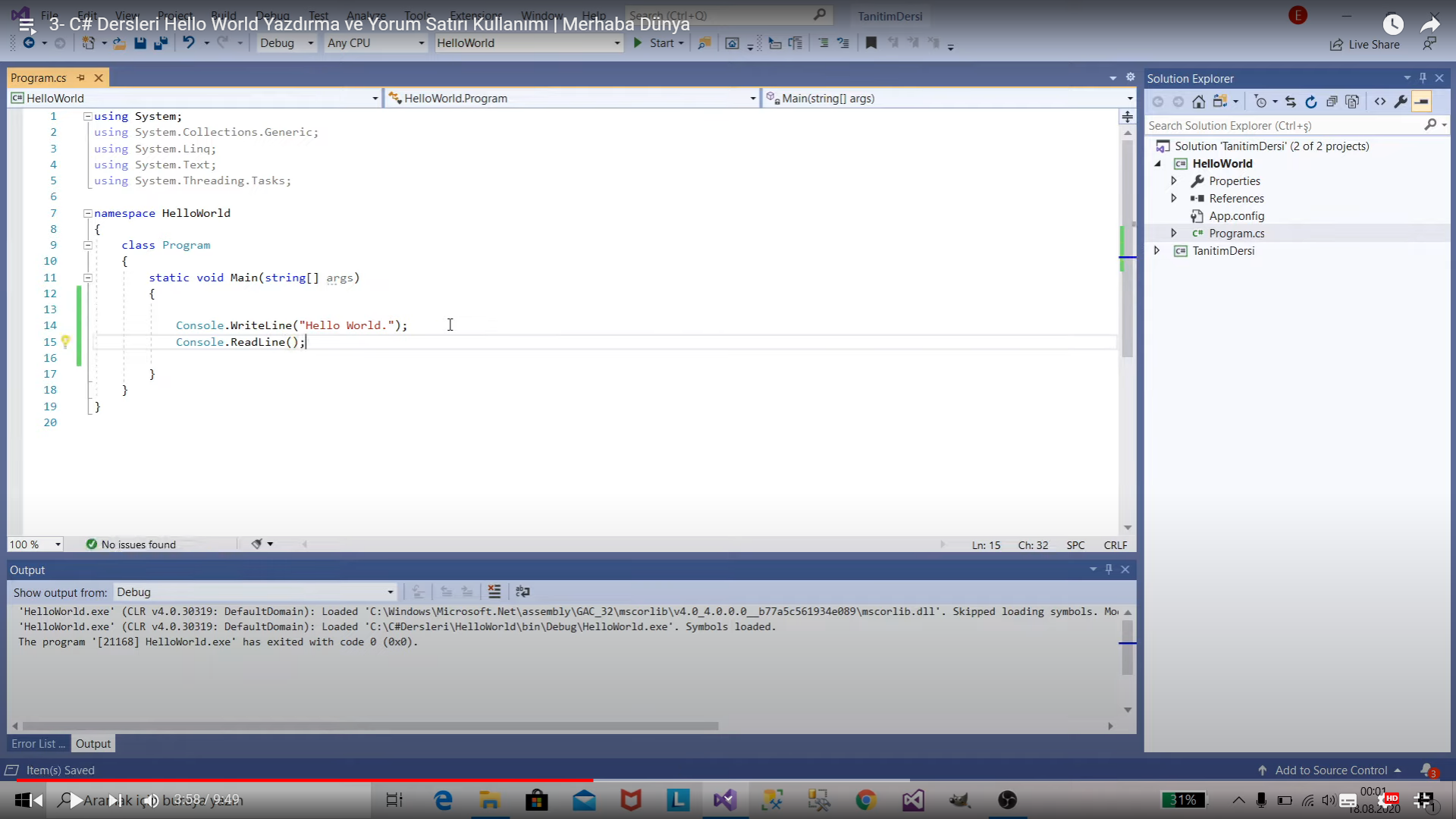 Visual Studio C# Readline Hatası | Donanım Arşivi Forum