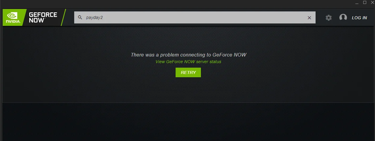 GeForce Now "There was a problem connecting GeForce Now" hatası ...