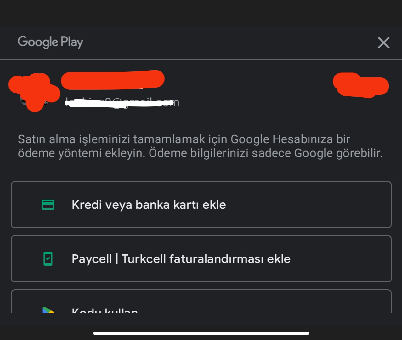 Google Play e-posta değiştirme | Donanım Arşivi Forum