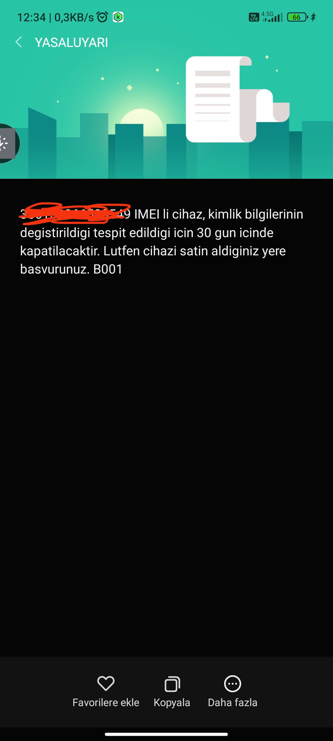İmeili cihaz kapanacaktır uyarisi | Donanım Arşivi Forum