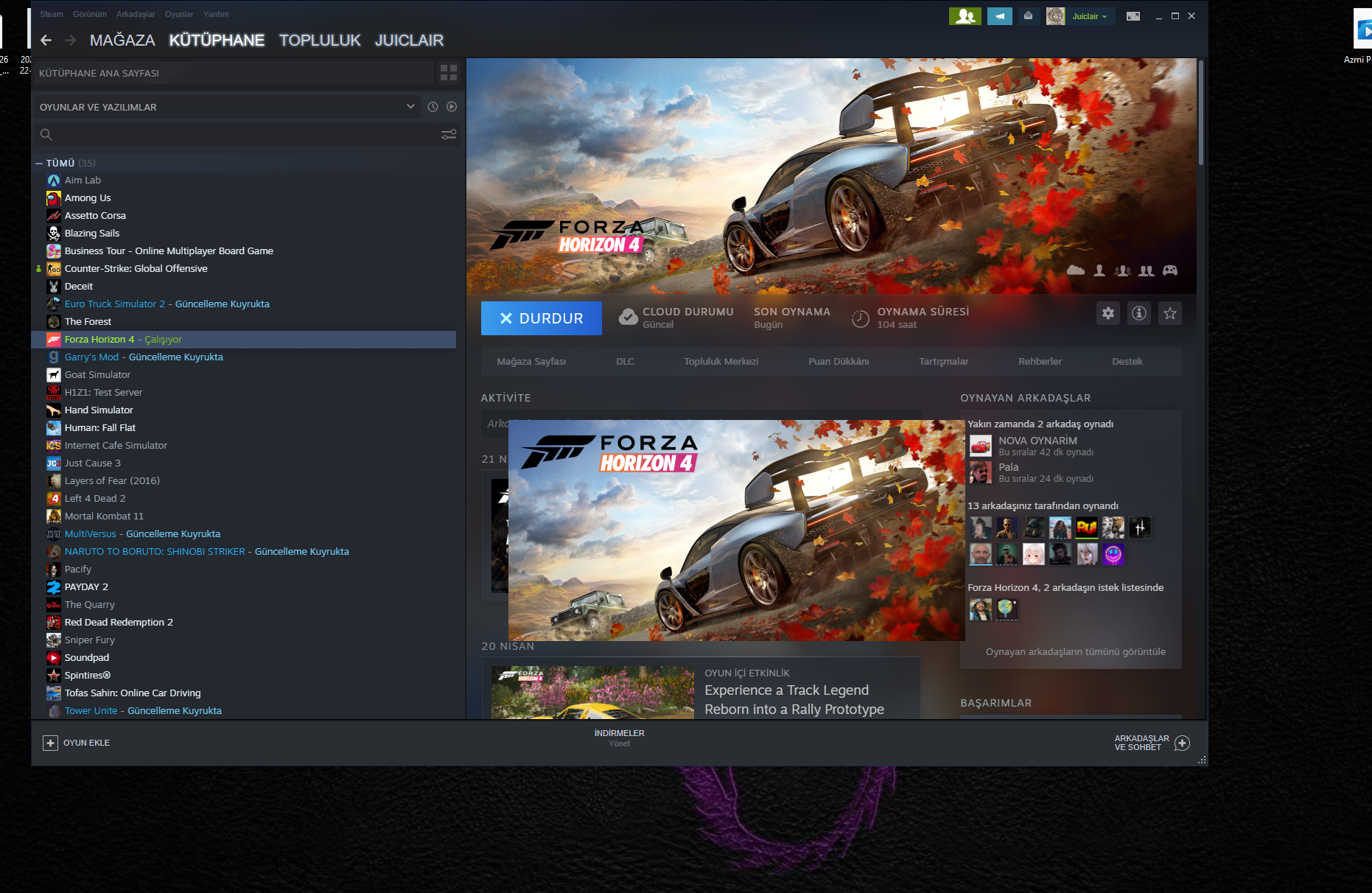 Forza horizon 4 böyle kalıyor | Donanım Arşivi Forum