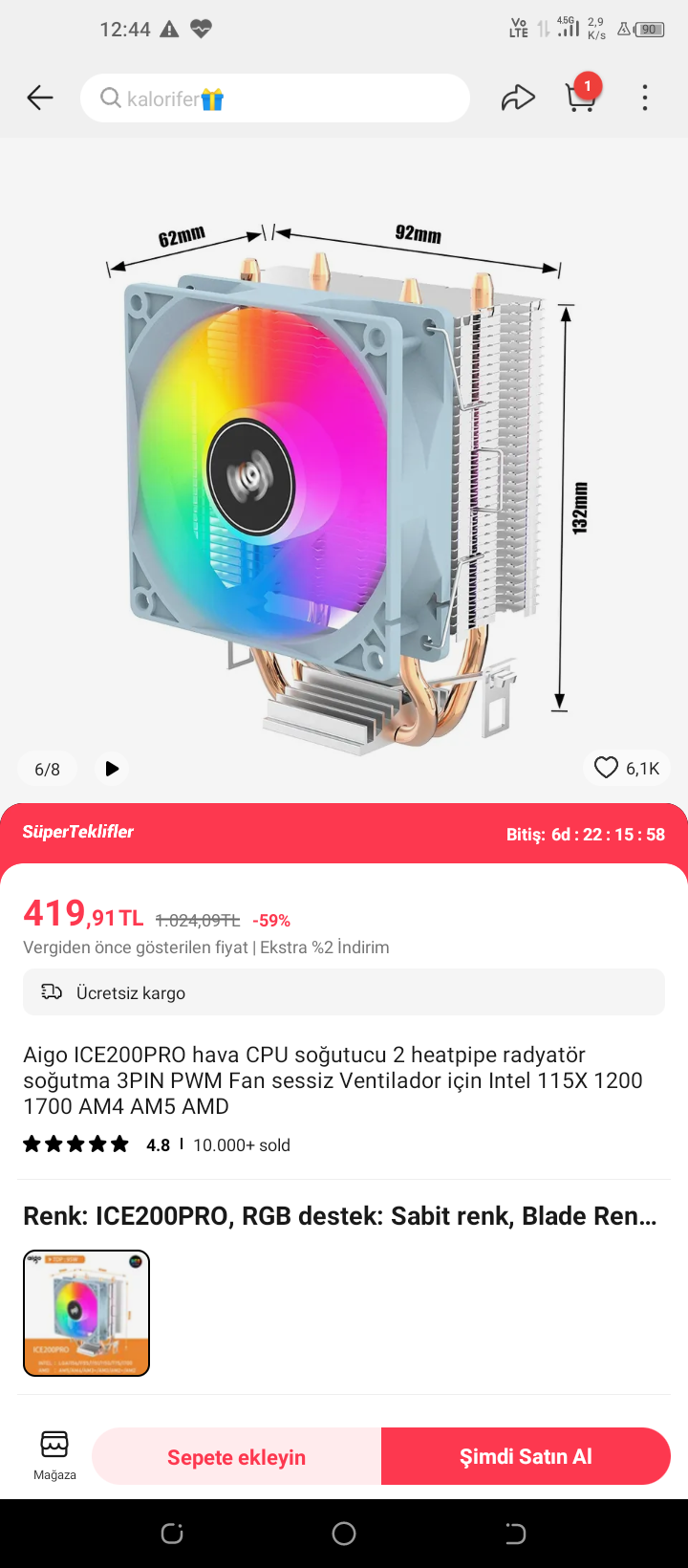 Yardım - Asus b450 k2 bu soğutucu sığar mı | Donanım Arşivi Forum